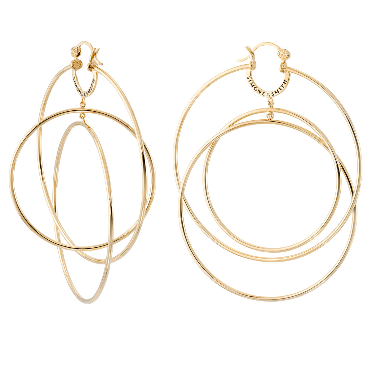 Trinity Hoops - Extra Large – Simone I. Smith