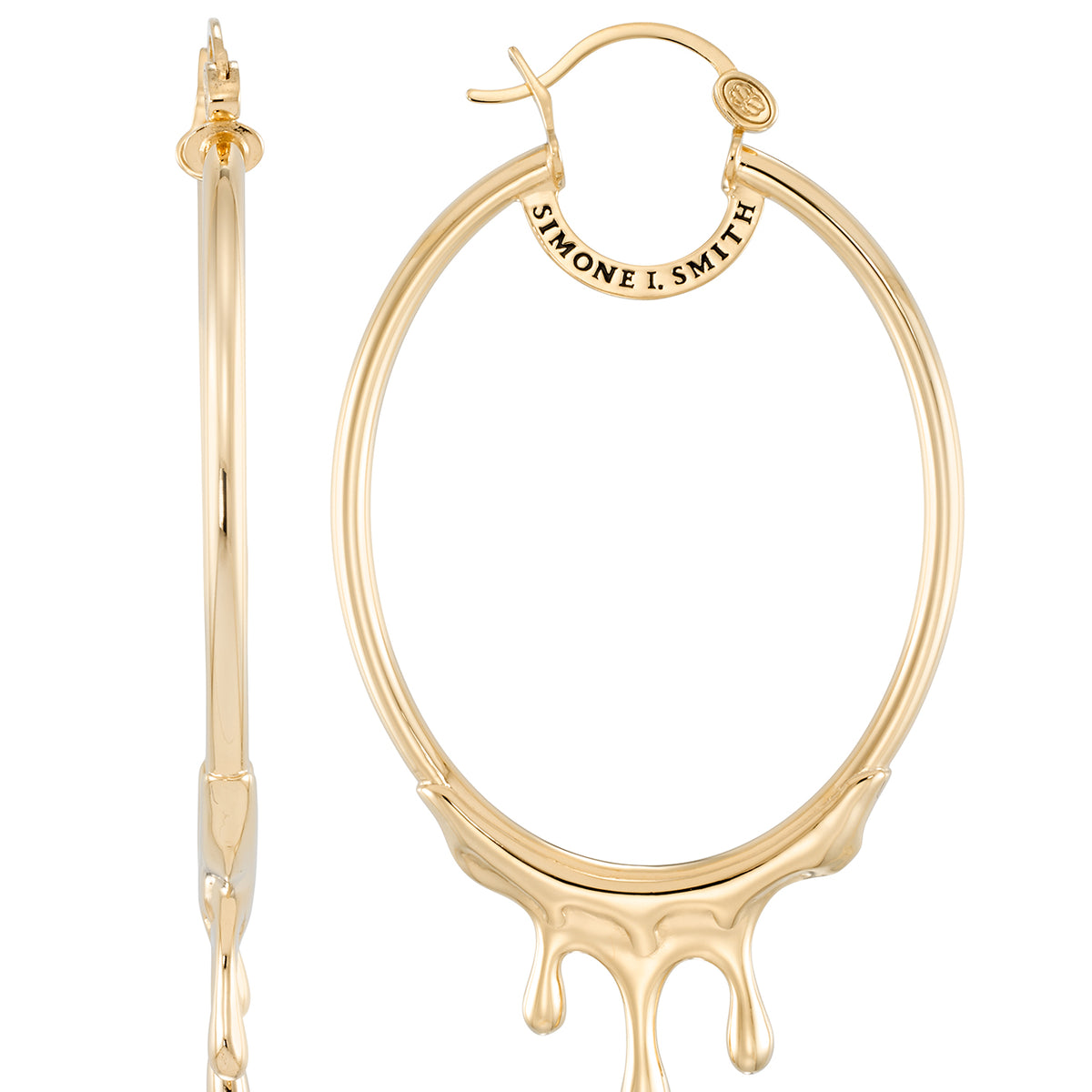 Drip Hoops Large Simone I. Smith