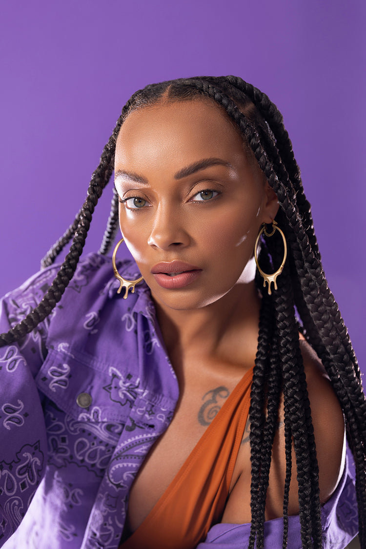 Drip Hoops - Large – Simone I. Smith