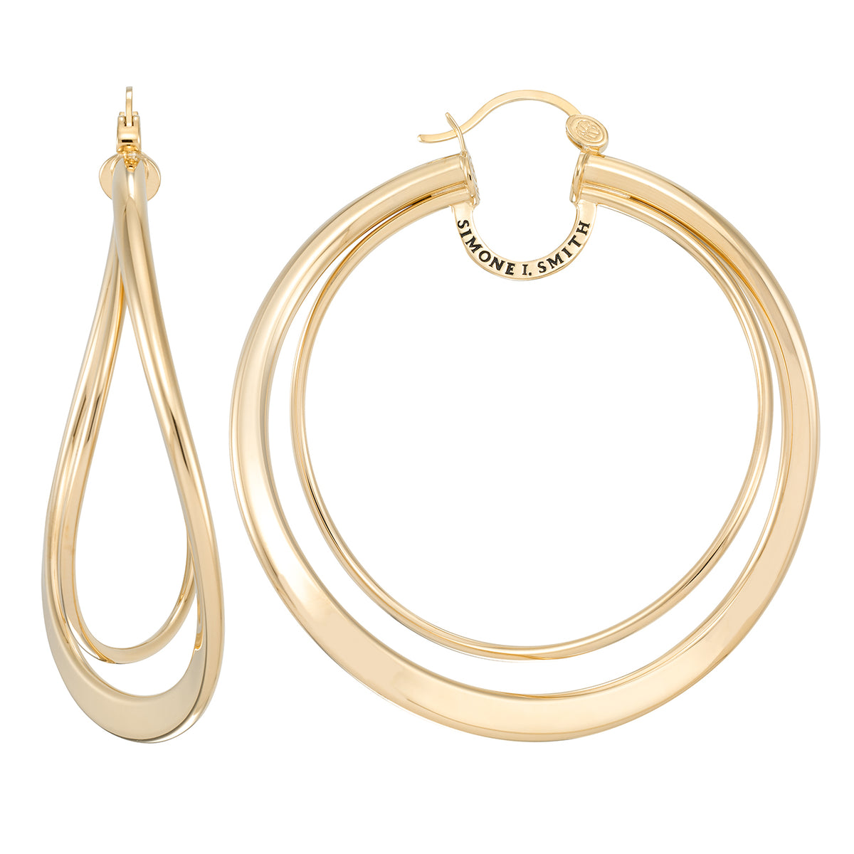 Flossy Hoops - Large – Simone I. Smith