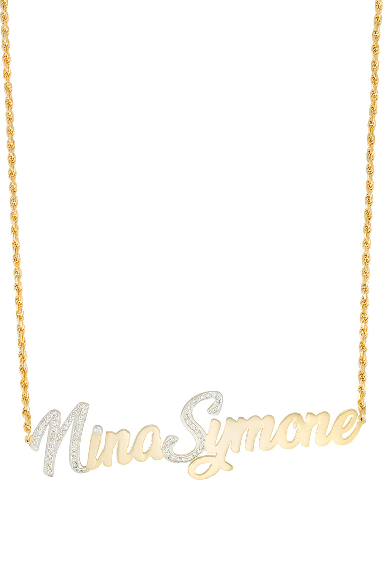 CUSTOM NAMEPLATE – Simone I. Smith
